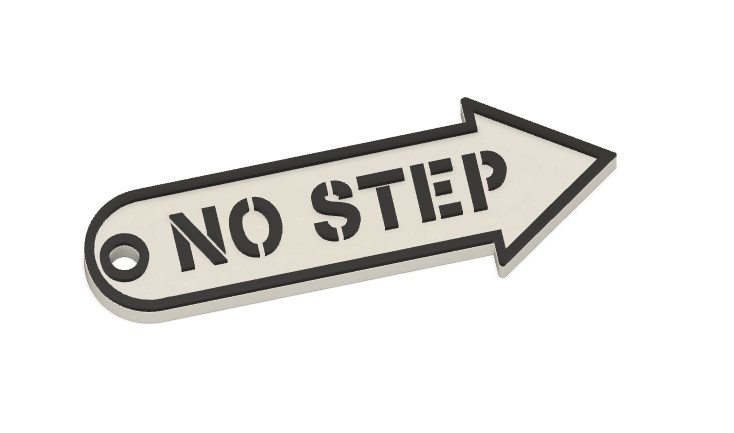 key chain no step by 3D-maker | Download free STL model | Printables.com