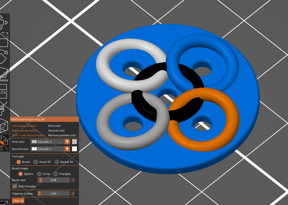 Olympic-Button by akamaka | Download free STL model | Printables.com