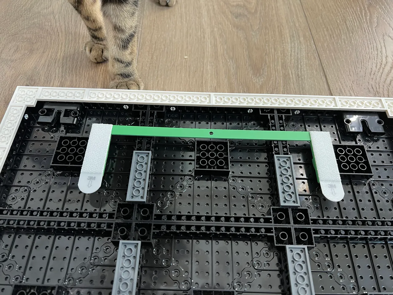 LEGO mosaic compatable wall hanger by mkingery | Download free STL ...