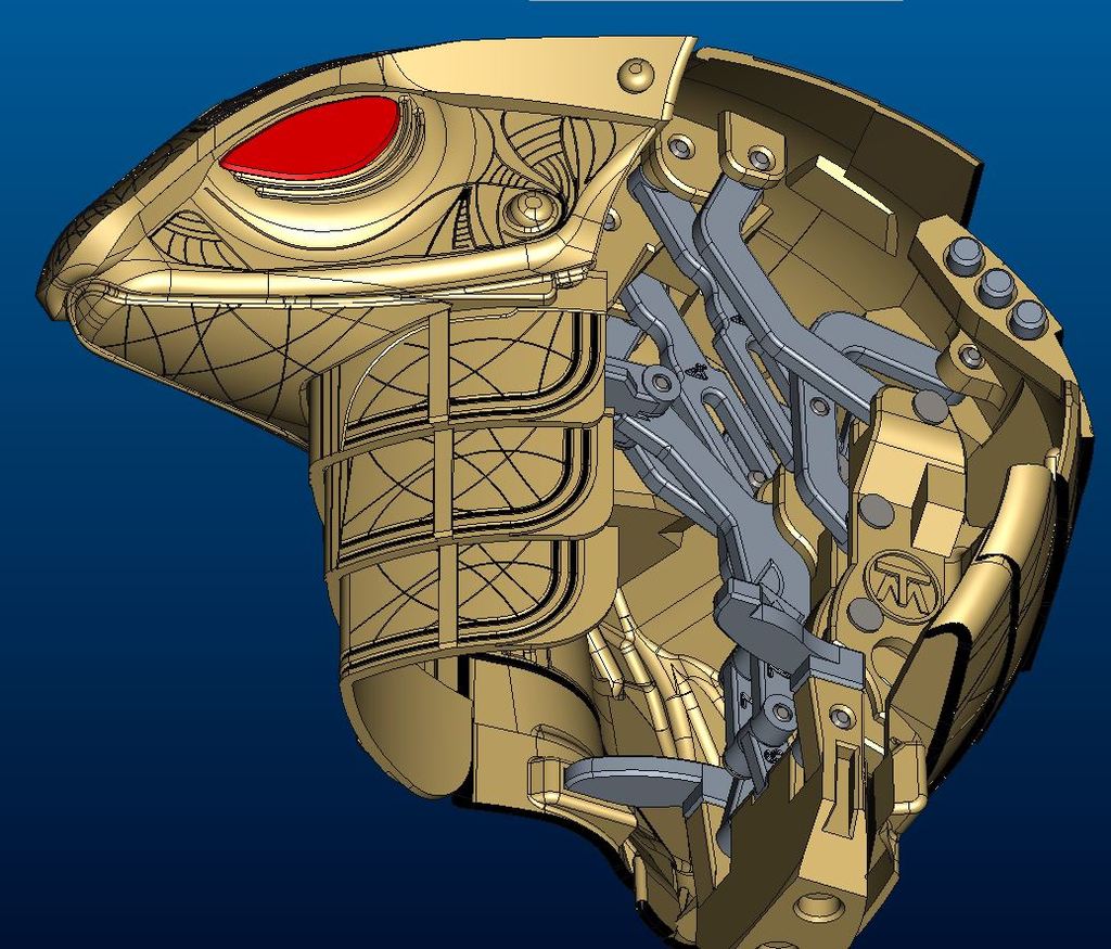 Retractable Apophis Serpent Helmet from Stargate par Martin ...