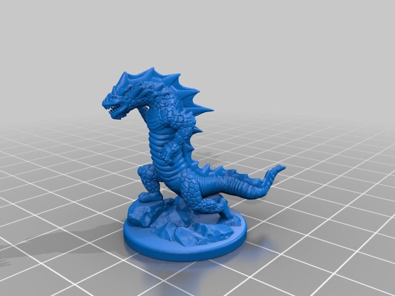 Gloomhaven Monster - Rending Drake por Robagon3D | Descargar modelo STL ...