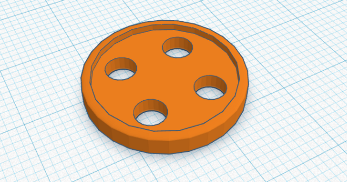 Simple Button by Oliver Rothner | Download free STL model | Printables.com