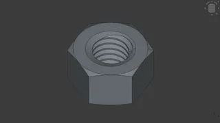 ISO 4032 Nuts M1.6 - M64 by Yaqu13 | Download free STL model | Printables.com