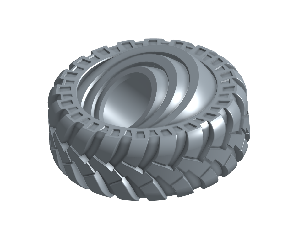 Tire fidget-gyro by Thorin Oakenshield | Download free STL model ...