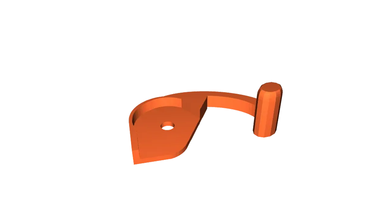 Voxelab Aquila Power side Wheel Clip by RobD | Download free STL model ...