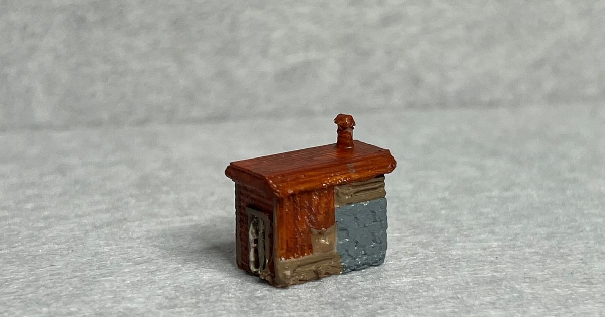 6mm scale Residential - Hovel4 by Jim The SOG | Download free STL model ...