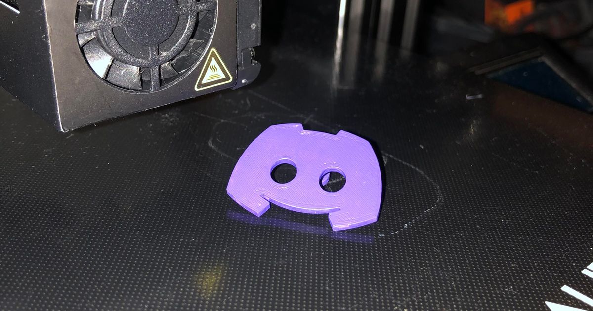 Discord Button by Owen White | Download free STL model | Printables.com
