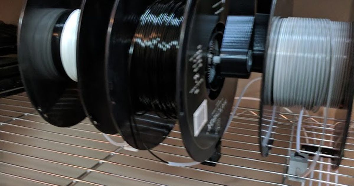 Spool Rewind Spring for Wire Shelving by jdr120 | Download free STL ...