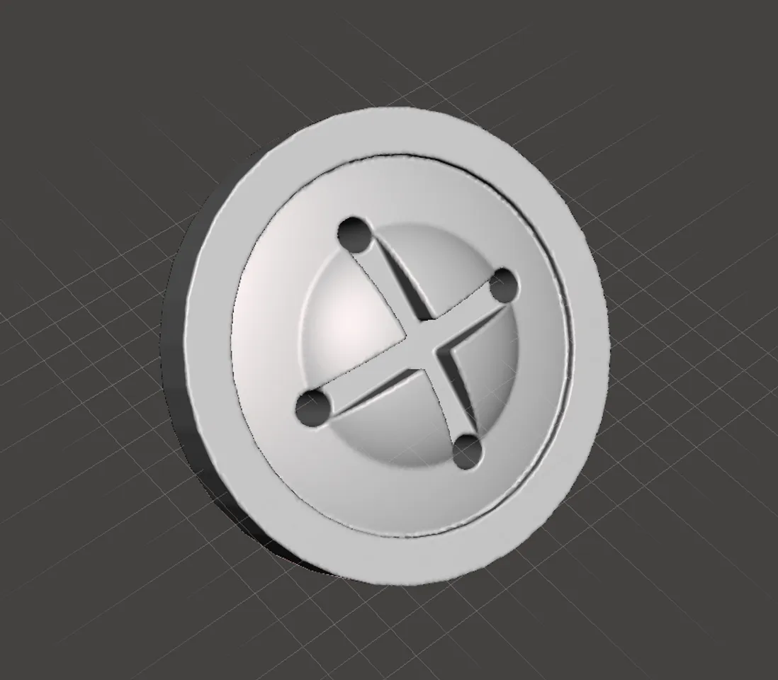 Simply Elegant Button by TableForge_3D | Download free STL model ...