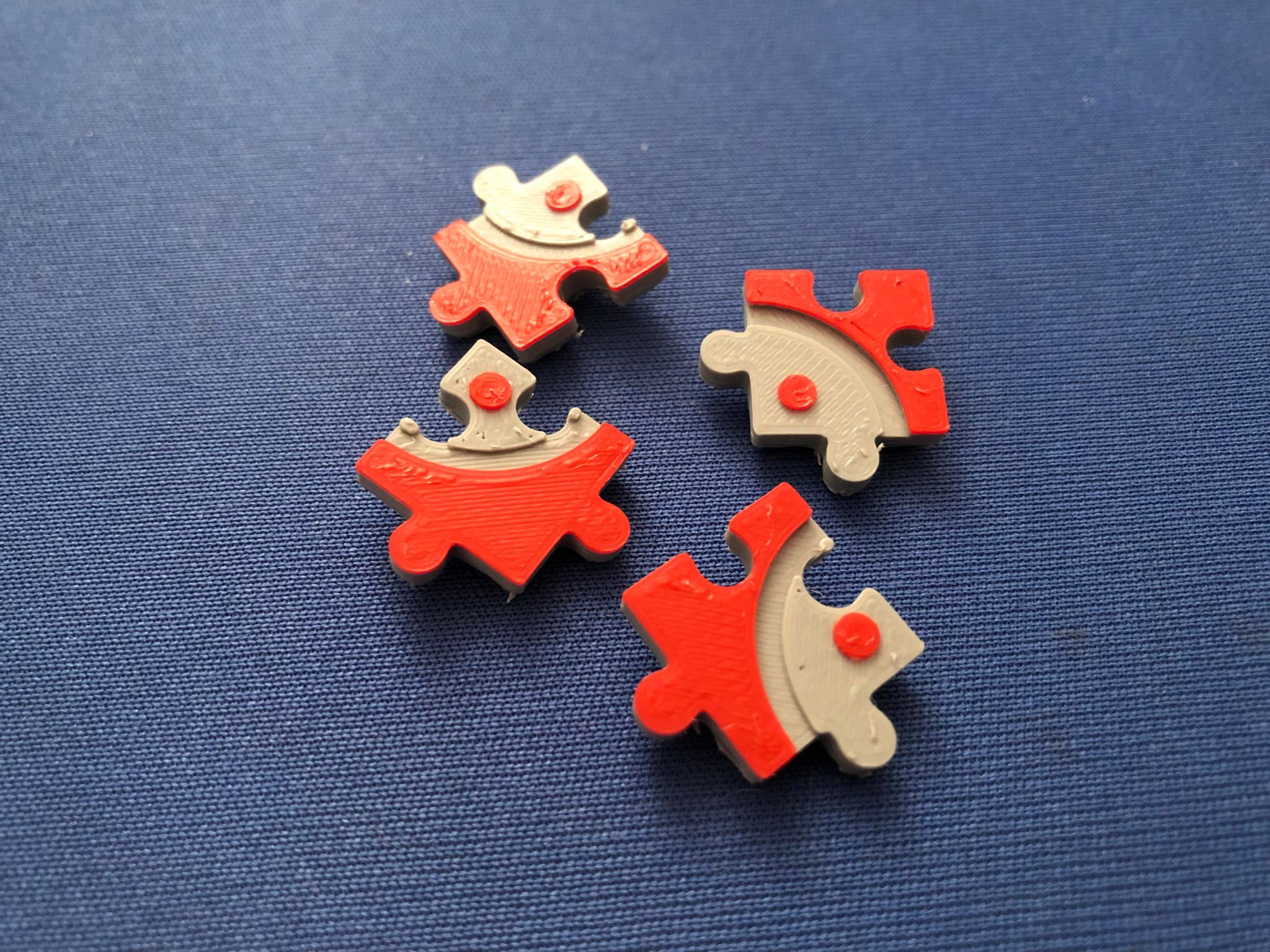 Jigsaw puzzle button by MERoy | Download free STL model | Printables.com