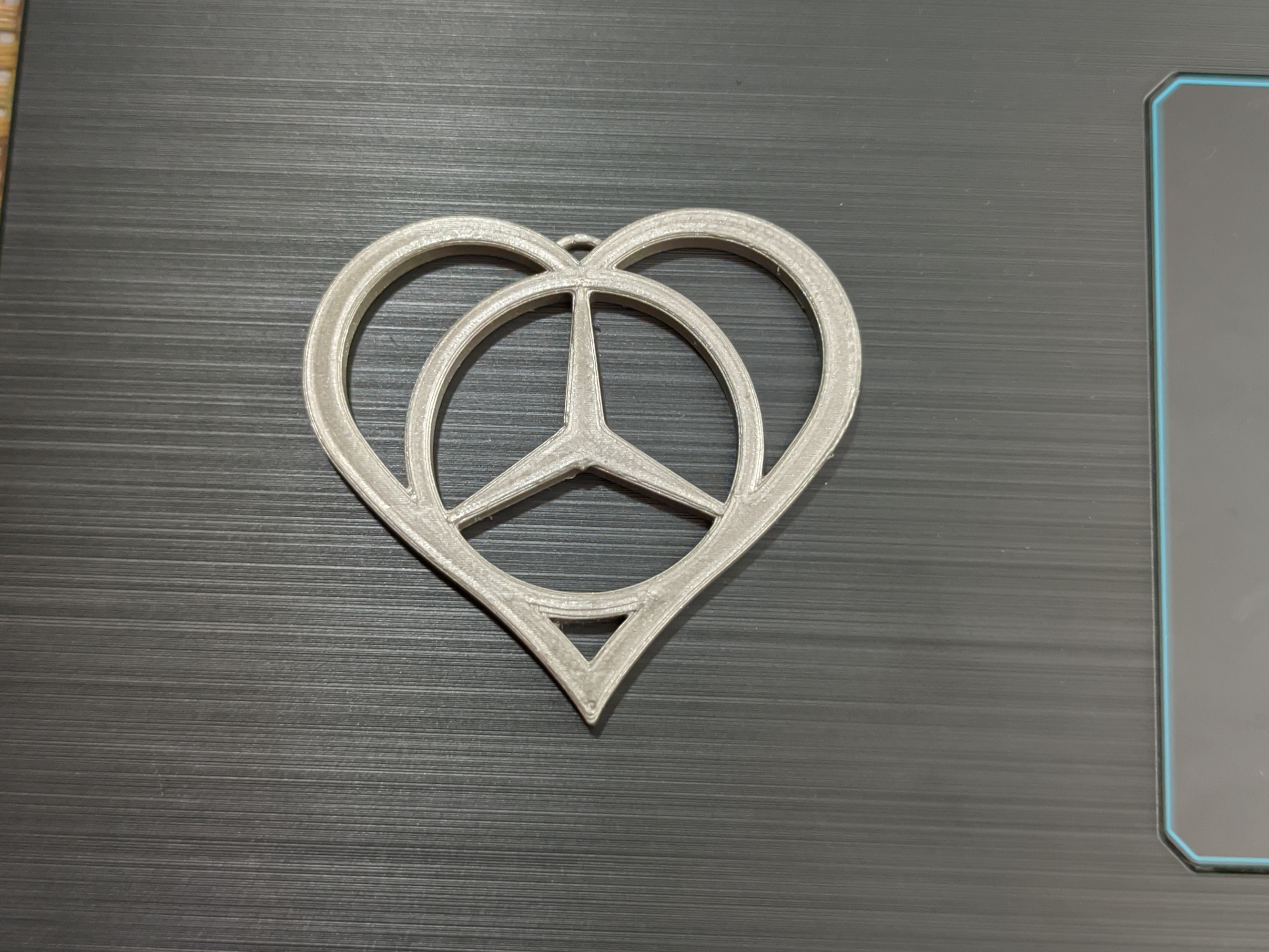 mercedes heart logo by kadr | Download free STL model | Printables.com