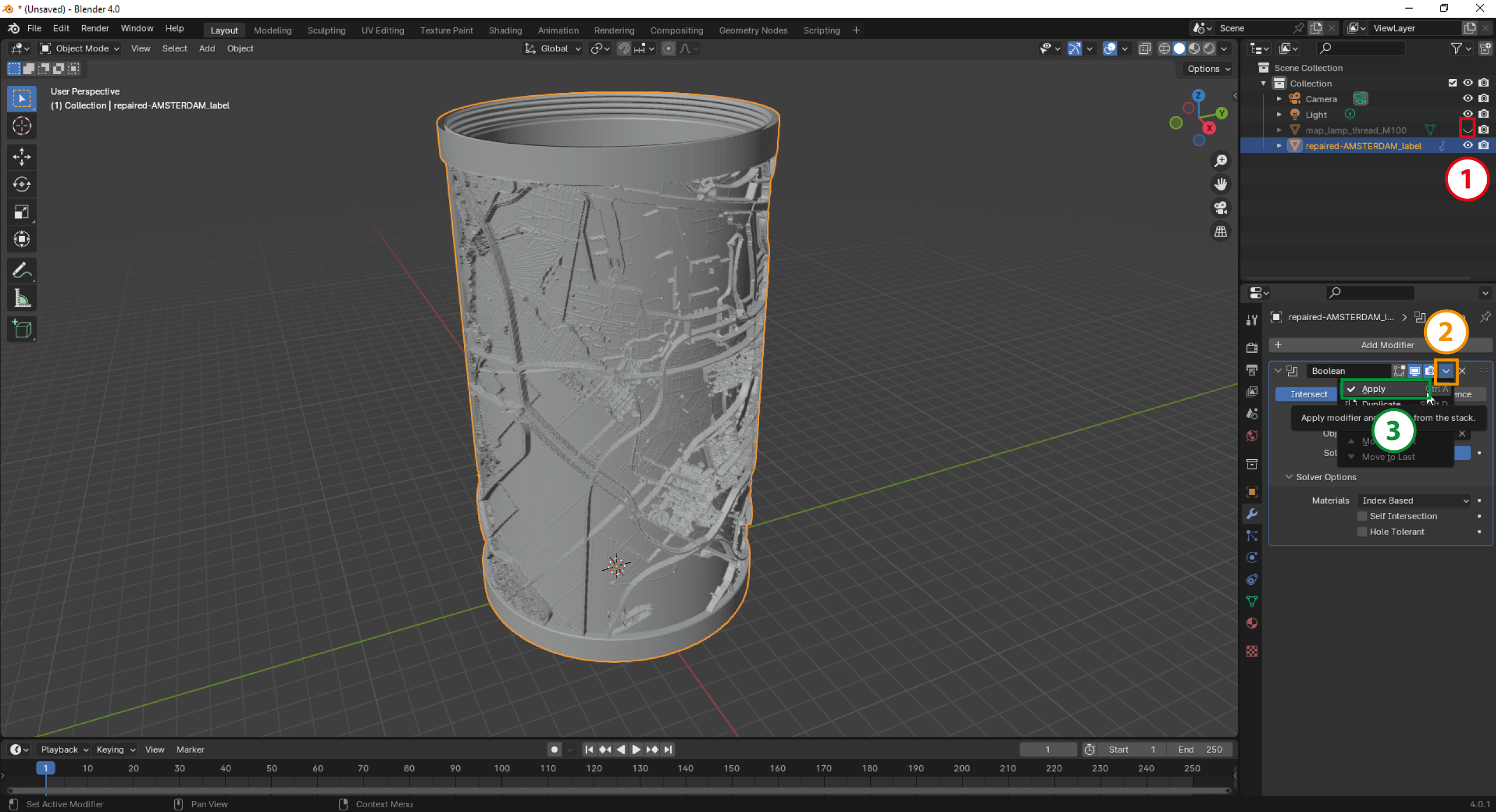 Minimalist City Map Lithophane Lamps - Tutorial by FritzPeppone ...
