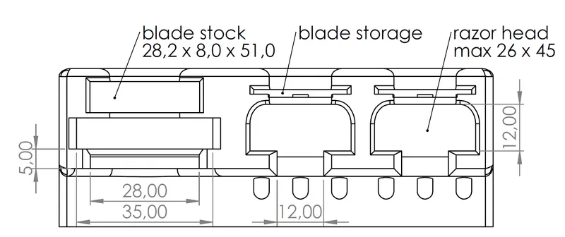 Razor station by trckt14 | Download free STL model | Printables.com