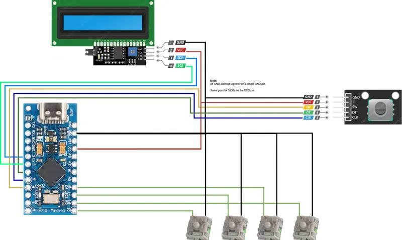 TIAPAD LCD Macropad by Mattia | Download free STL model | Printables.com