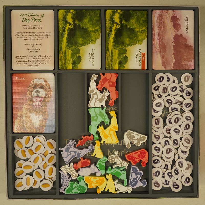Dog Park Board Game Collectors Edition Insert by smasse294 | Download ...