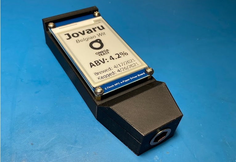 E-Paper Display Tap Handle by UnworkableProphet | Download free STL ...