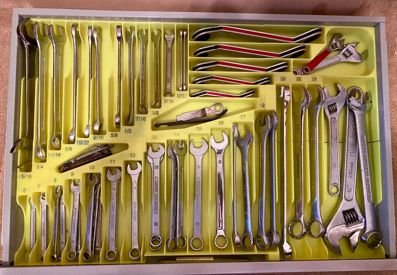 Spanner draw organisation trays by Darrens Workshop | Download free STL ...