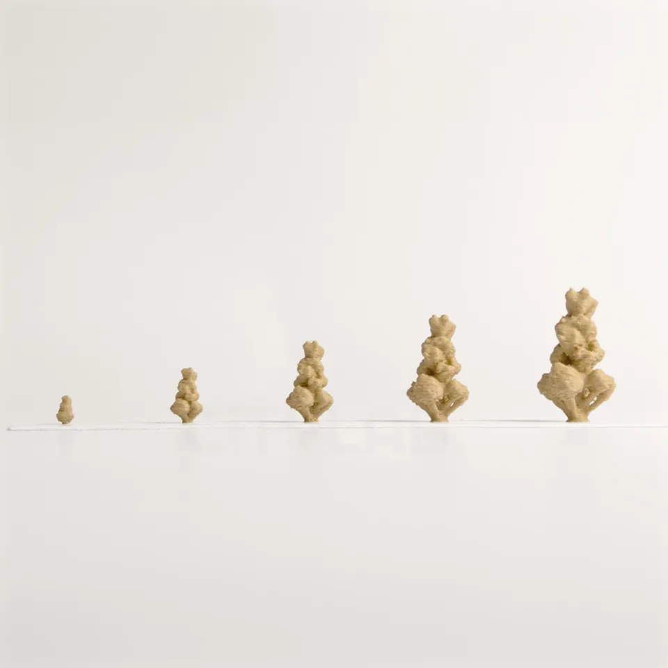 3d printed architecture tree