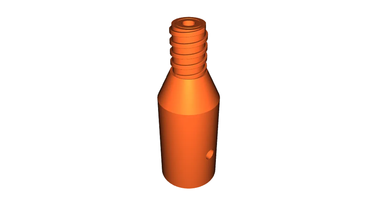 Threaded Broom Adapter by MrStolarsky | Download free STL model ...