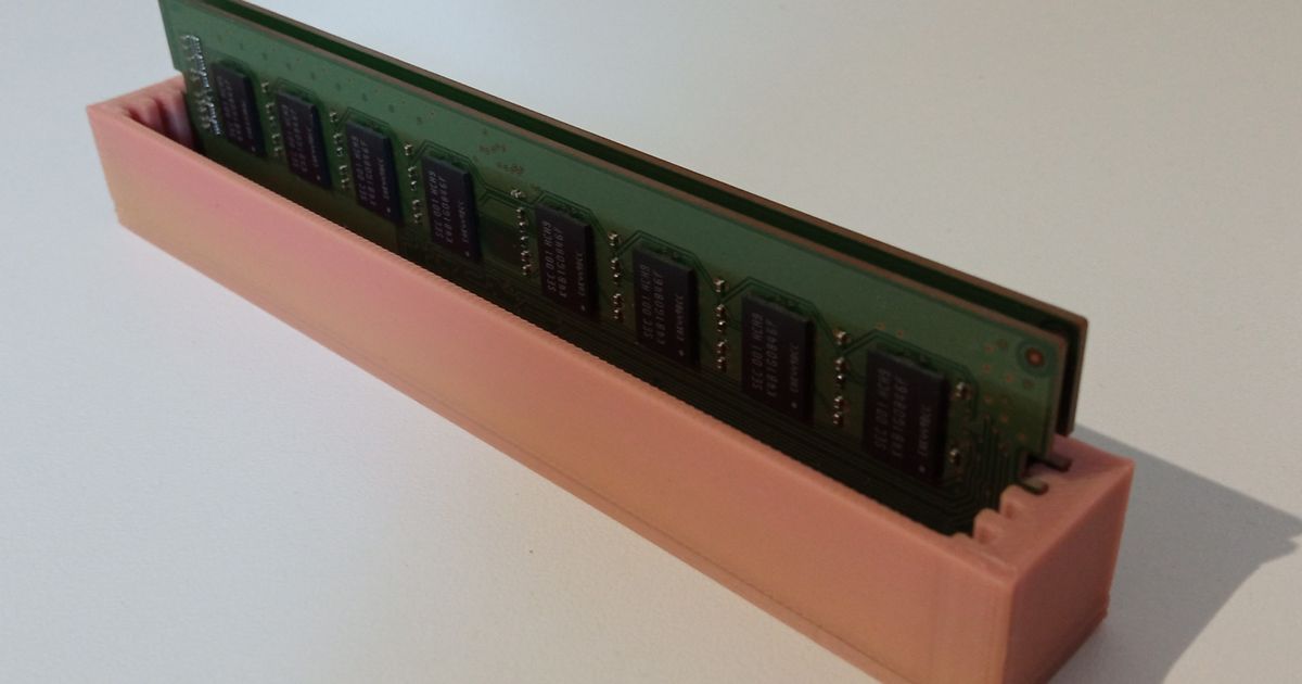 4x DIMM Ram Storage Box by Sable147 | Download free STL model ...