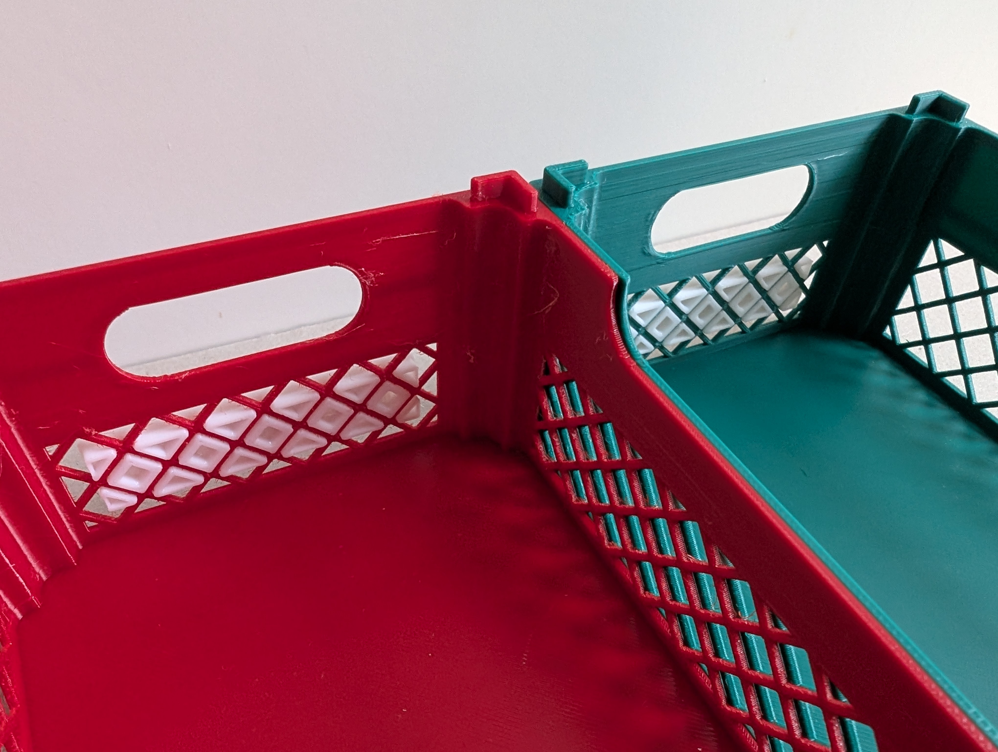 Stackable Crate (less material) | REMIX by Print-Head | Download free ...