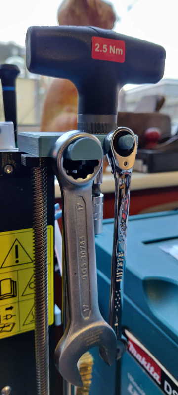Nozzle Change Tool Holder by DrAl | Download free STL model ...