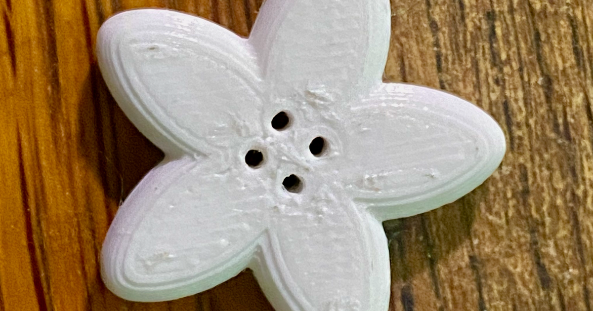 Starfish Button by PeteJ | Download free STL model | Printables.com