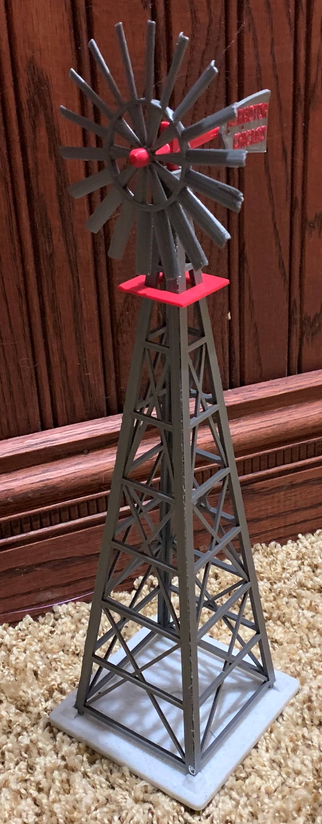 Windmill O scale by kmccon | Download free STL model | Printables.com