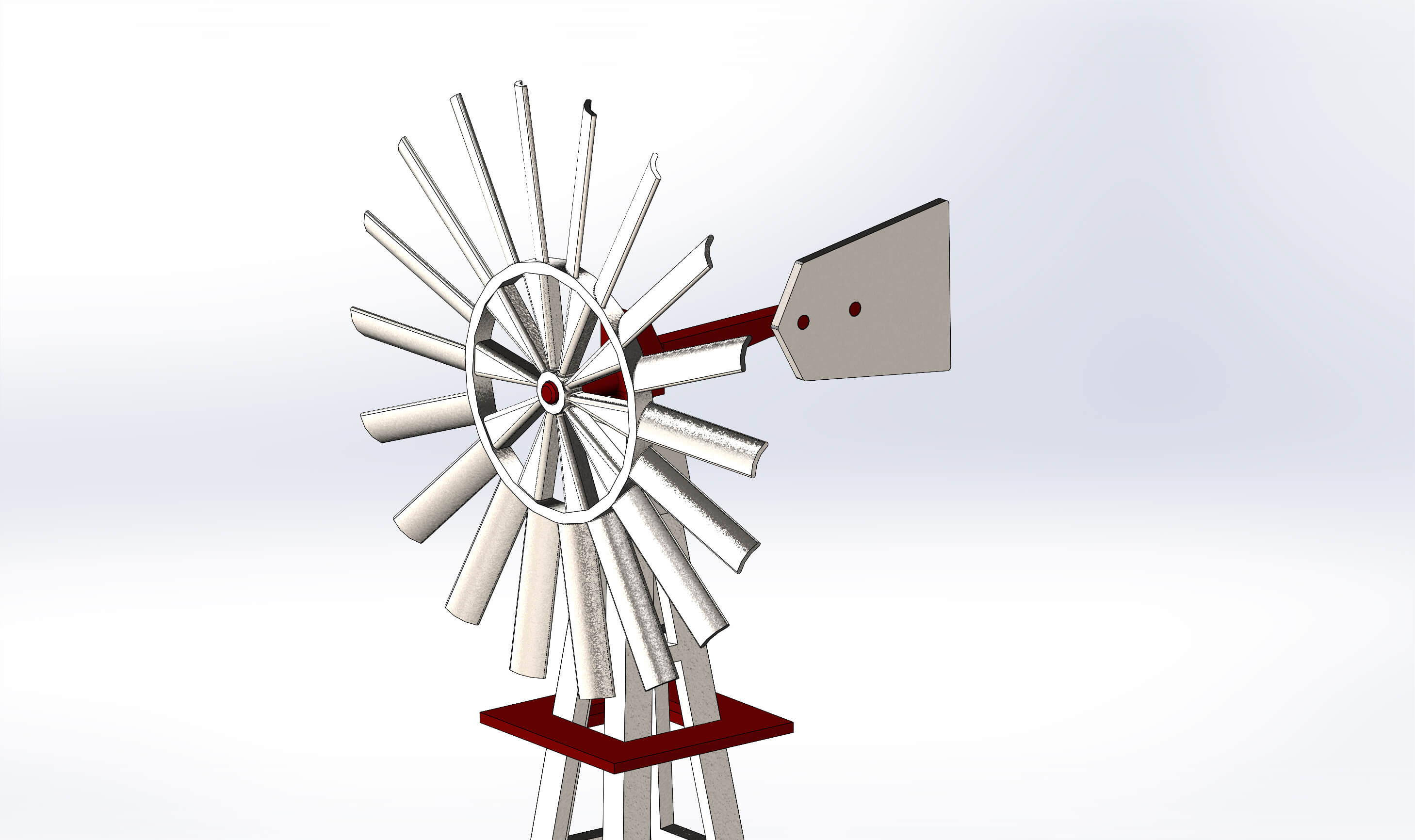 Windmill O scale by kmccon | Download free STL model | Printables.com