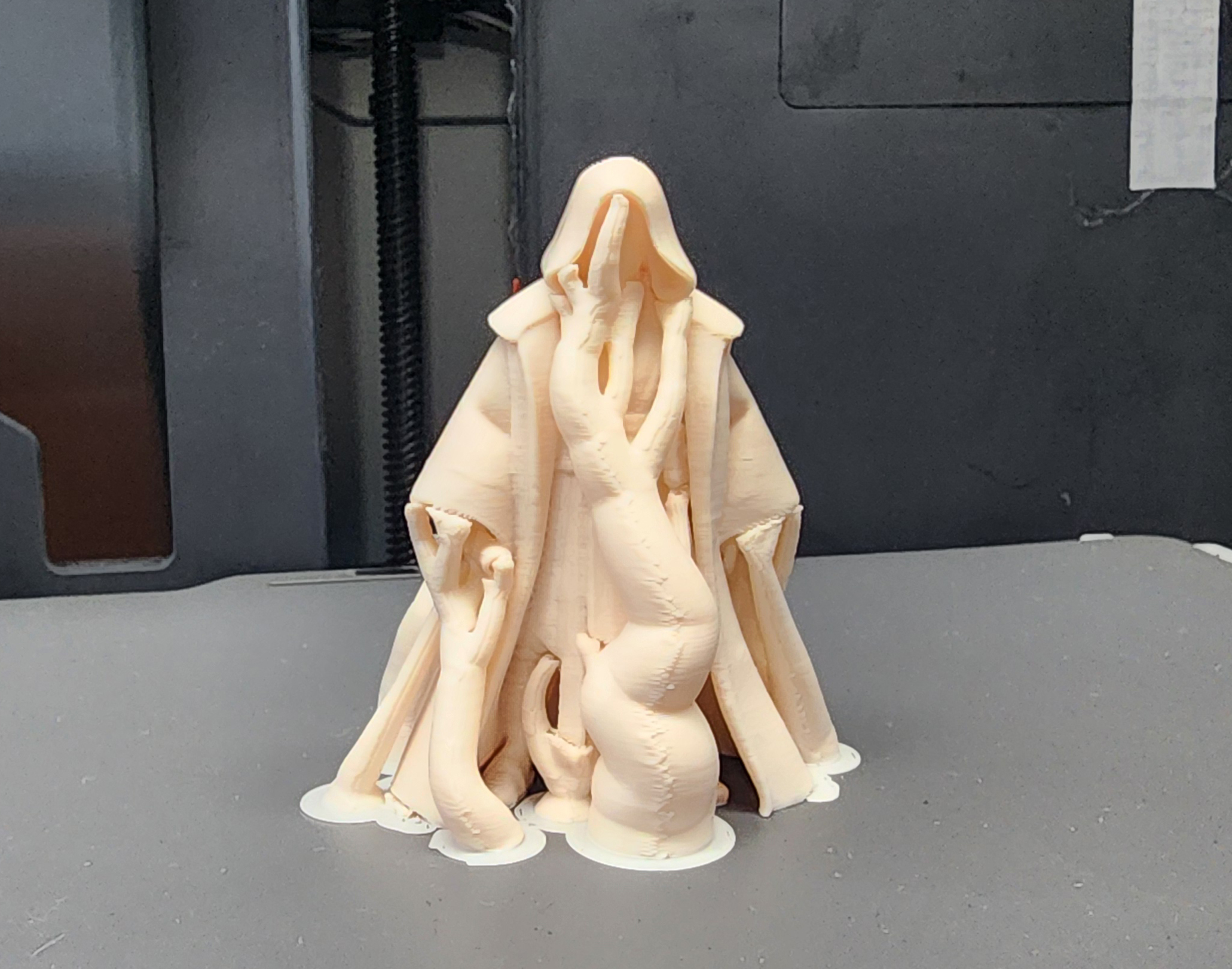 Jedi Master Miniature w/Filament Lightsaber by Triple G Workshop ...