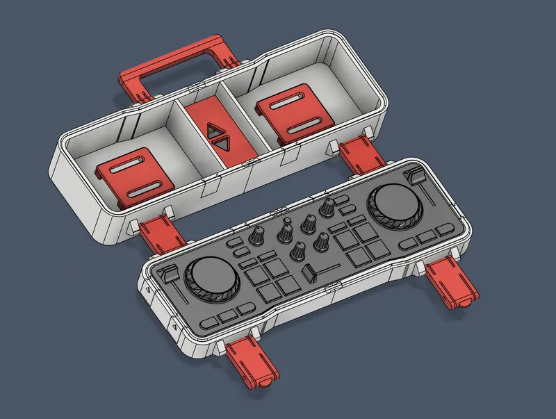The Ultimate Multifunctional HERCULES DJControl Mix Case by Stephan811D ...