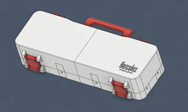 The Ultimate Multifunctional HERCULES DJControl Mix Case by Stephan811D ...