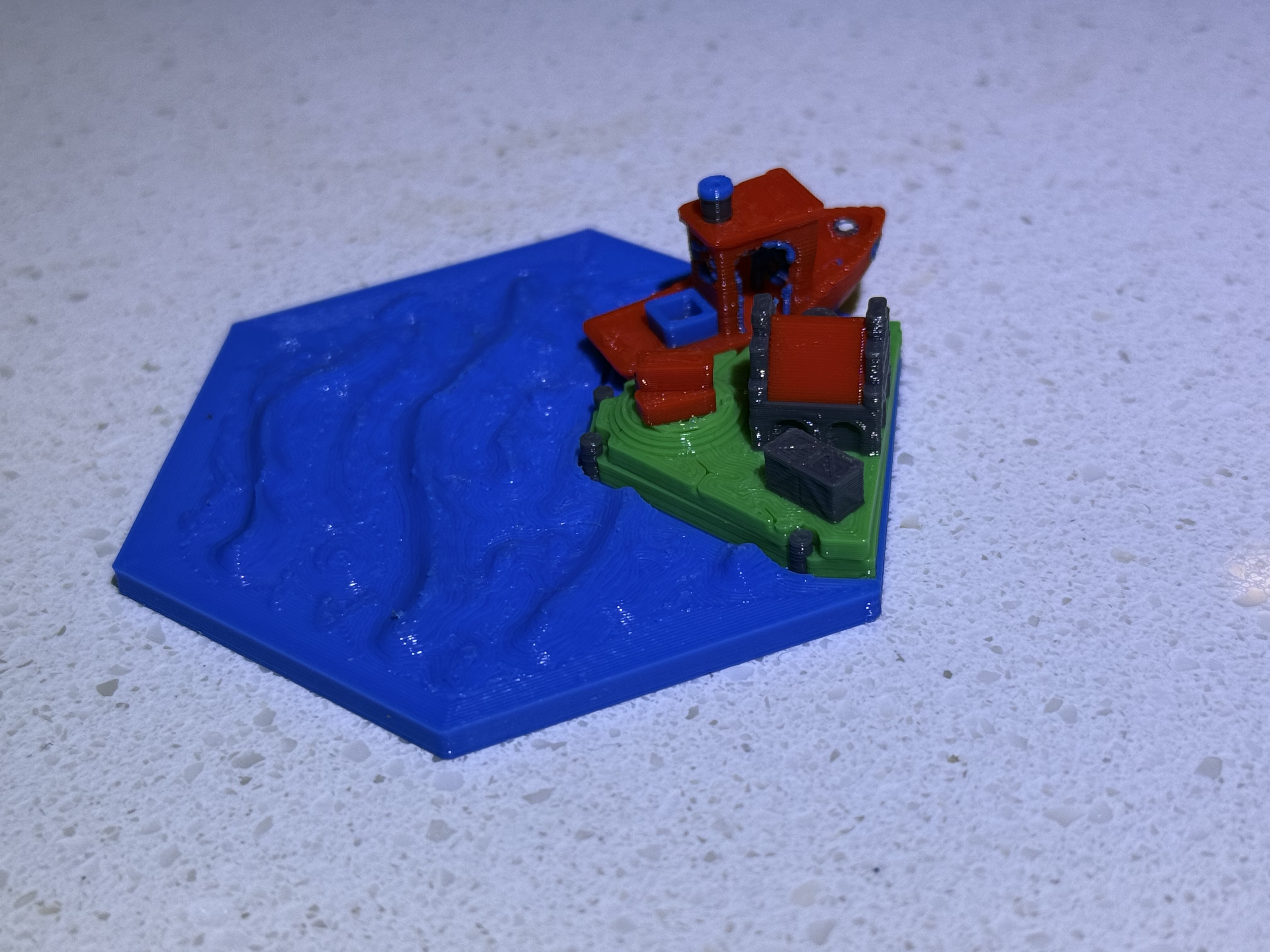 Benchy Catan Harbor by Sean Kane | Download free STL model | Printables.com