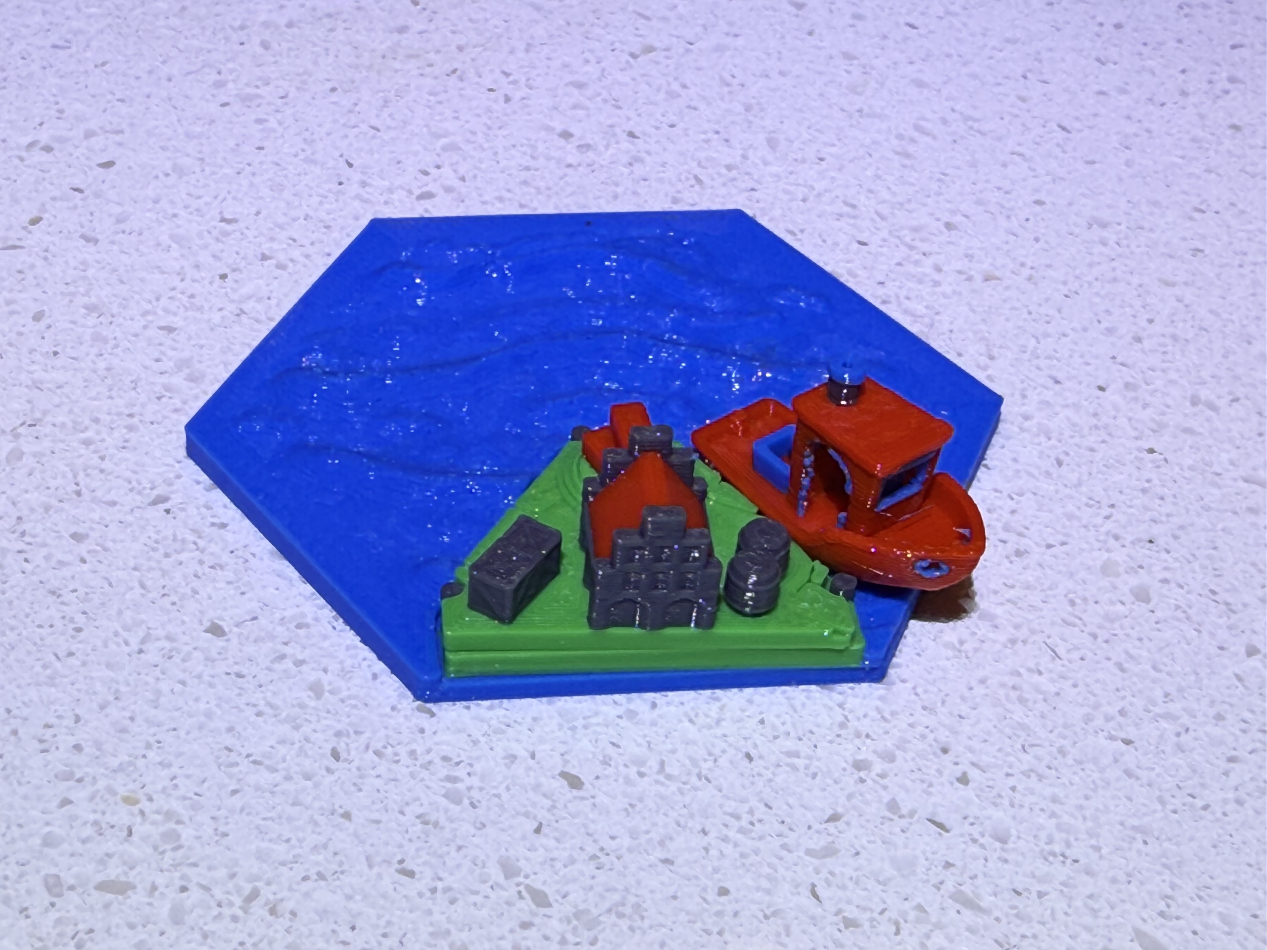 Benchy Catan Harbor by Sean Kane | Download free STL model | Printables.com