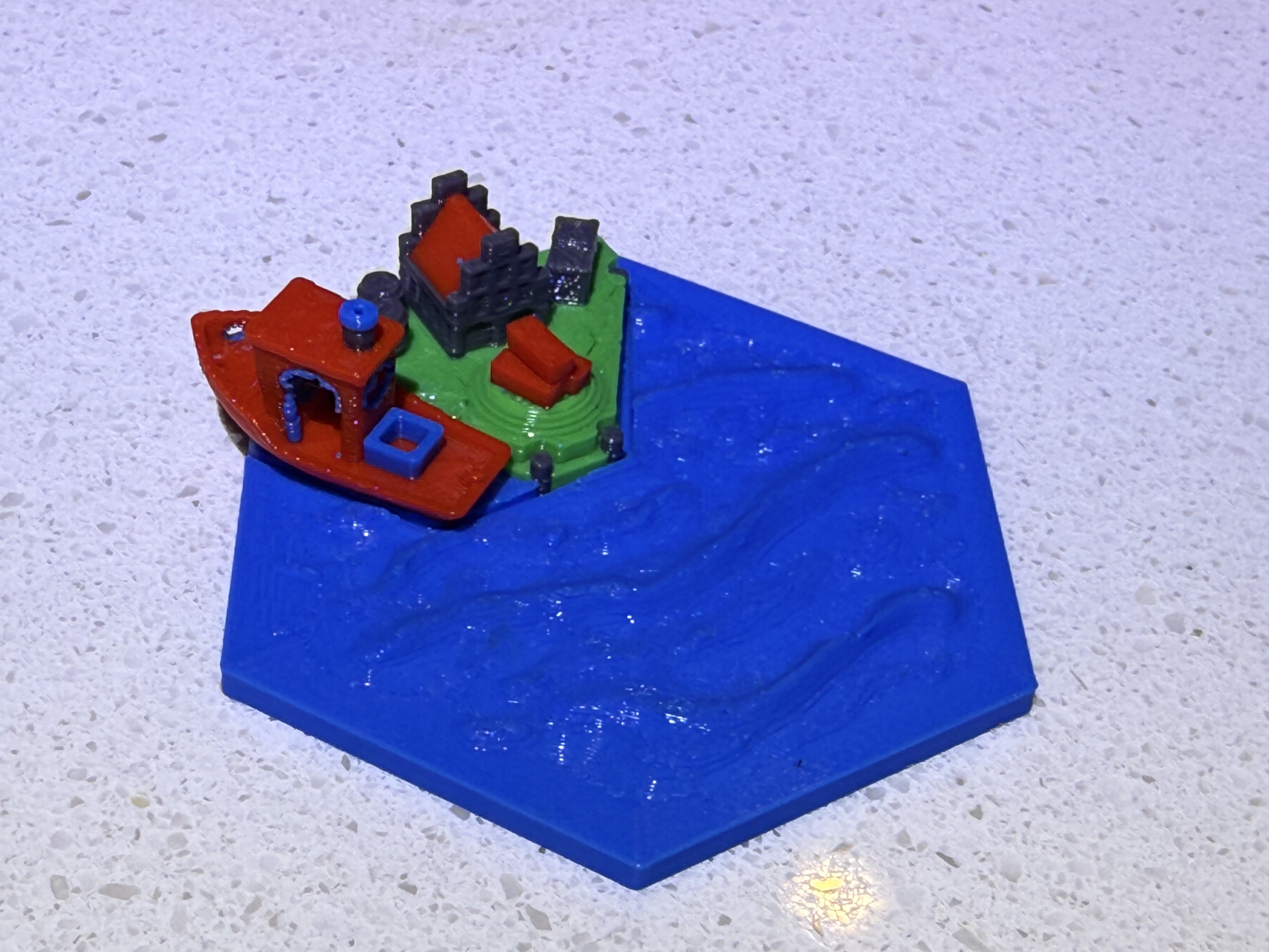 Benchy Catan Harbor by Sean Kane | Download free STL model | Printables.com