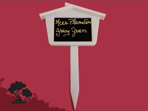 Garden Plant Label by _Alexis_ | Download free STL model | Printables.com