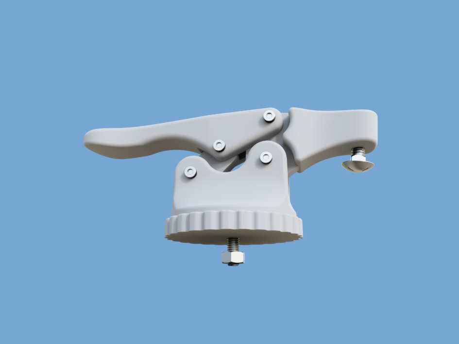 Toggle Clamp for CNC Workpiece holding by Nephlonor | Download free STL ...