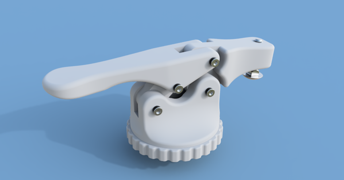 Toggle Clamp for CNC Workpiece holding by Nephlonor | Download free STL ...