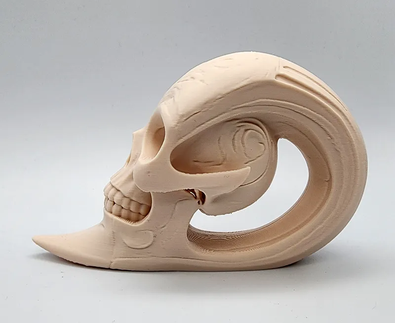 Elongated Skull Sculpture by Triple G Workshop | Download free STL ...