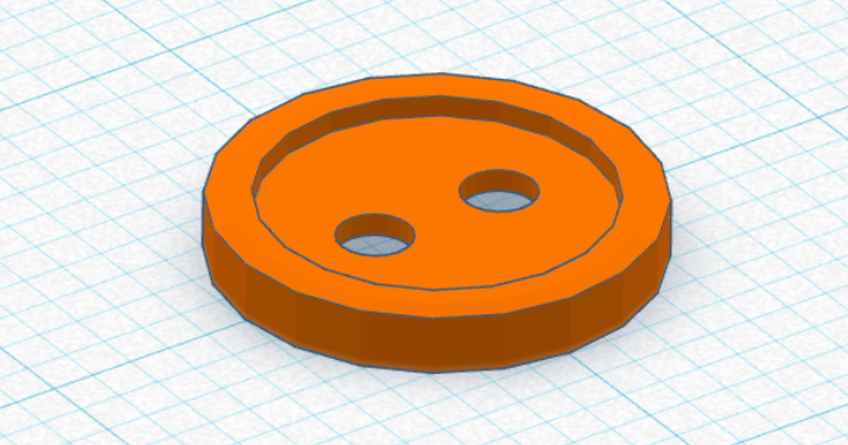 A Simple Standard-Sized Button by MrPrim | Download free STL model ...