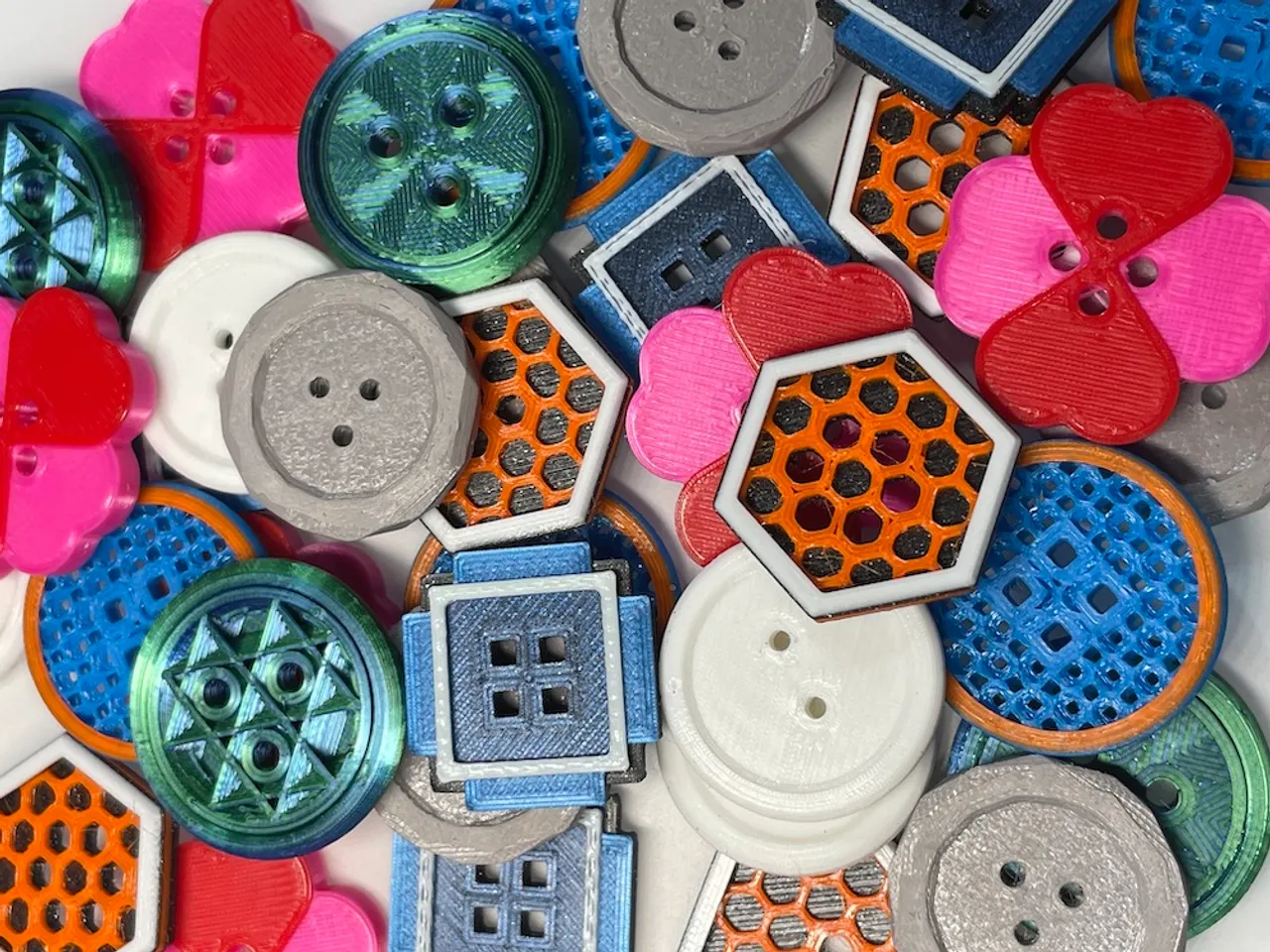 Button Collection designed in PrusaSlicer (yes, inside the Slicer) by ...