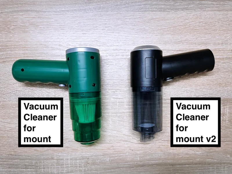 Mini Vacuum Cleaner Mount by PrintIn3D | Download free STL model ...
