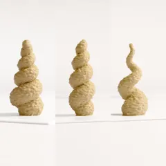 Architectural Trees FREE Pack #1 - Cone Shape by citylab.lv | Download free STL model ...