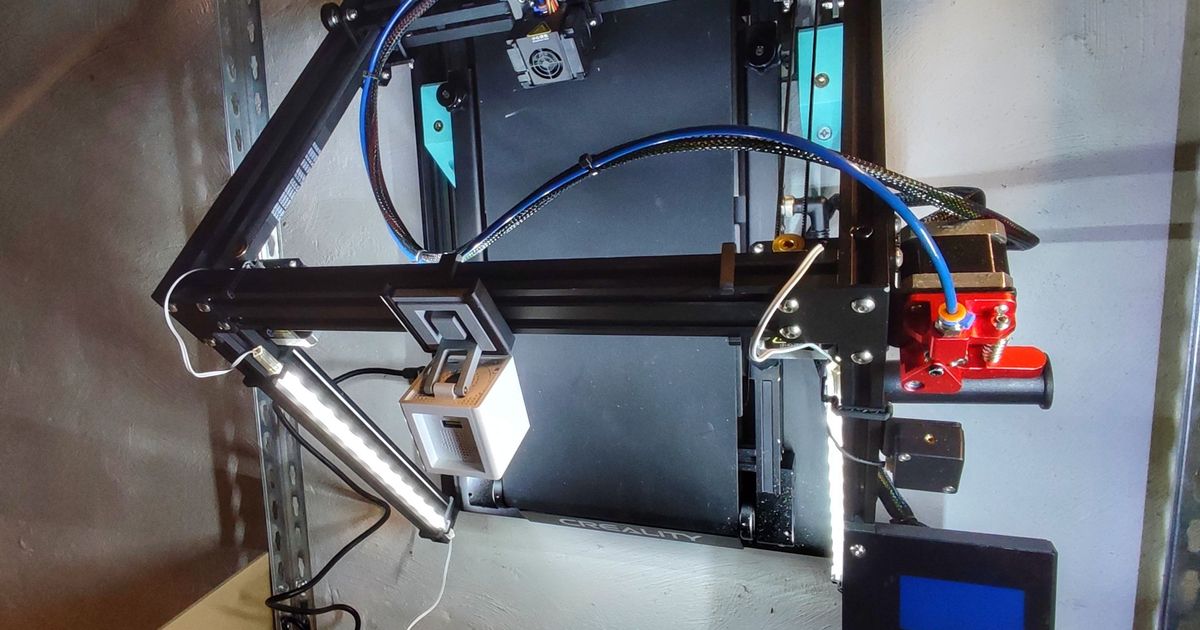 CR-30 display 45 adapter creality cr30 by Redeye | Download free STL ...