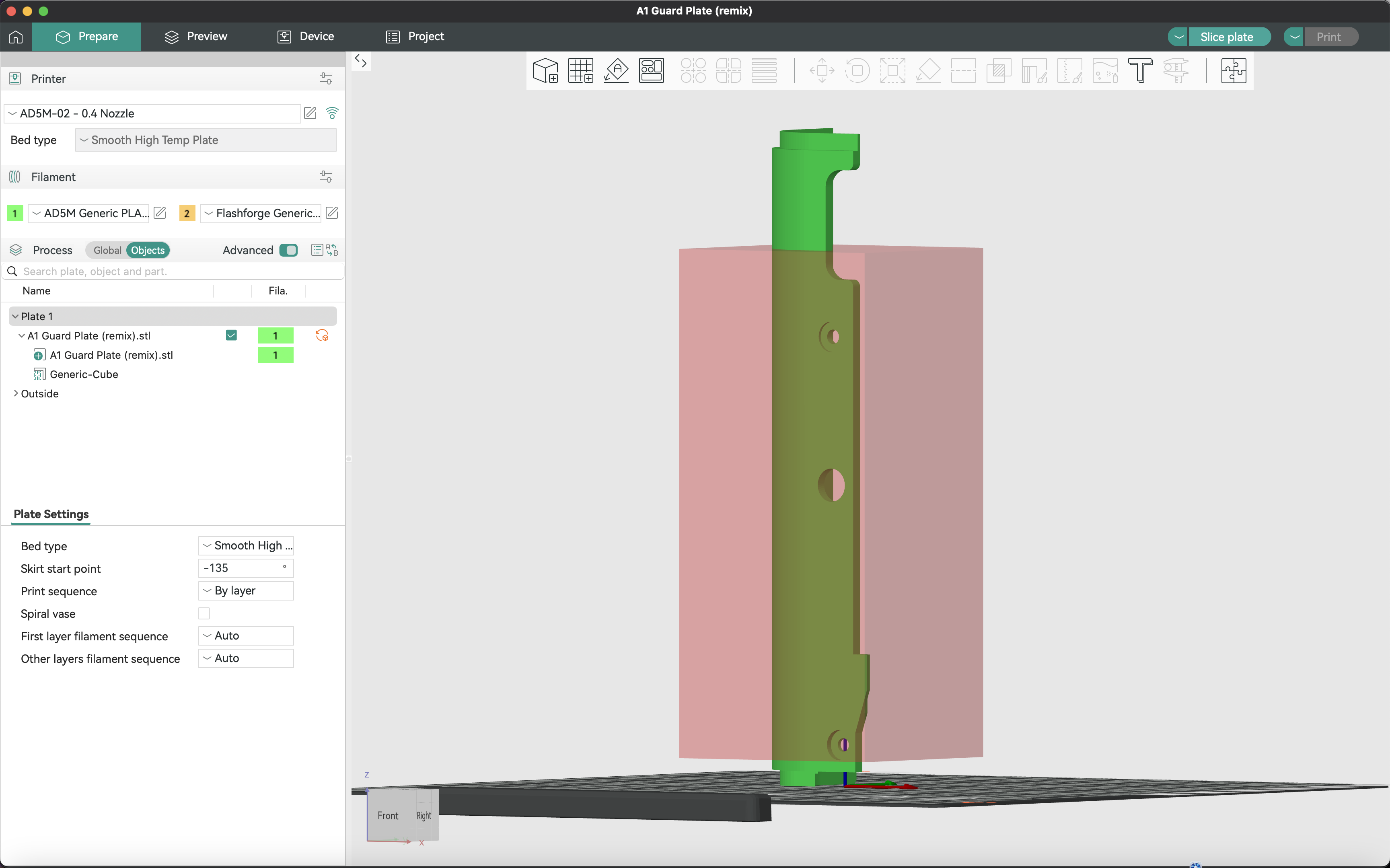 Flashforge Adventurer 5M (AD5M) - Retrofit Minimal Enclosure onto OG ...