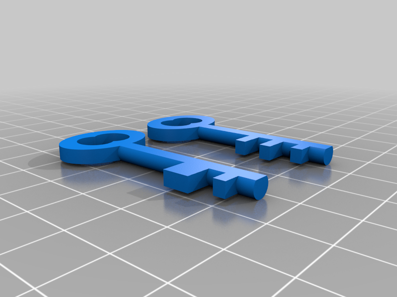 Stronger Printable Keys for Treasure Chest by Jürgen Weigert | Download ...