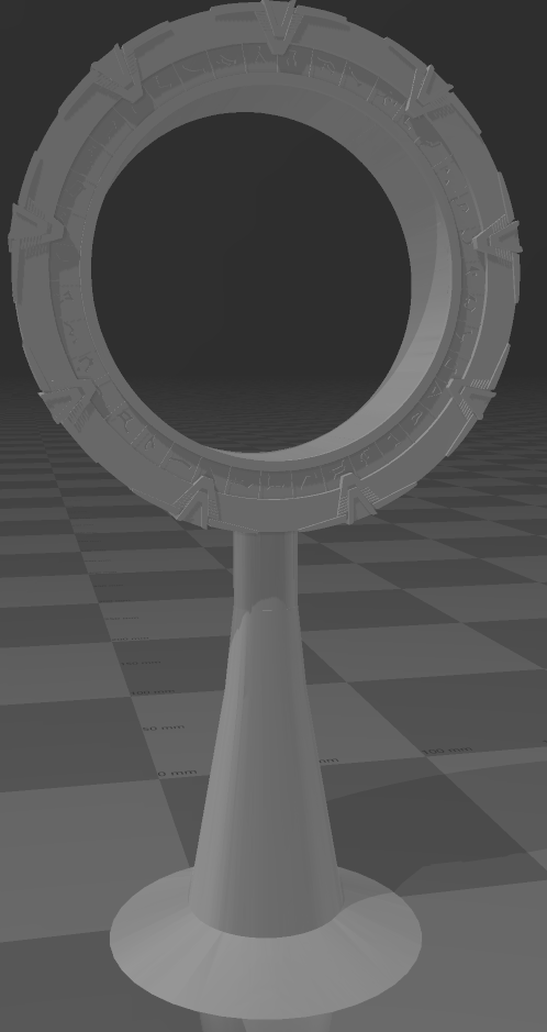 Stargate Headphone Stand by Geooper | Download free STL model ...