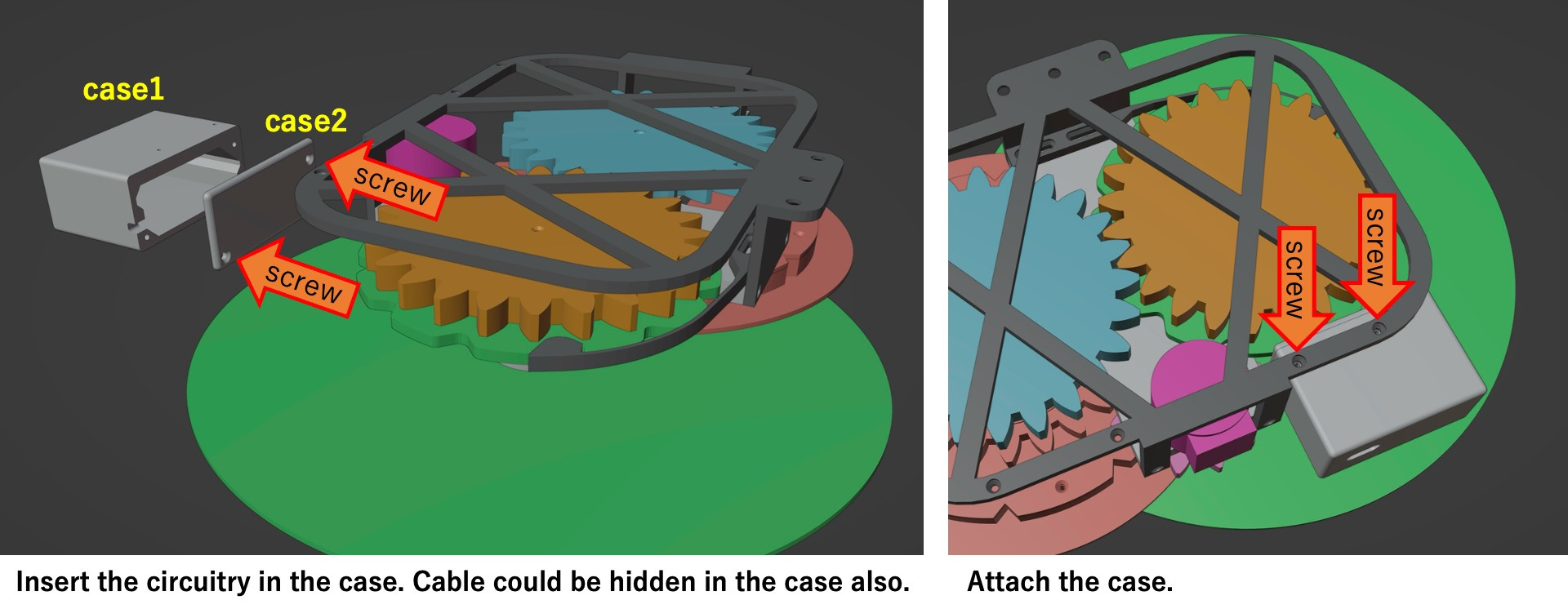 Hybrid Clock - Mechanical Fusion of Digital and Analog Clocks by shiura ...