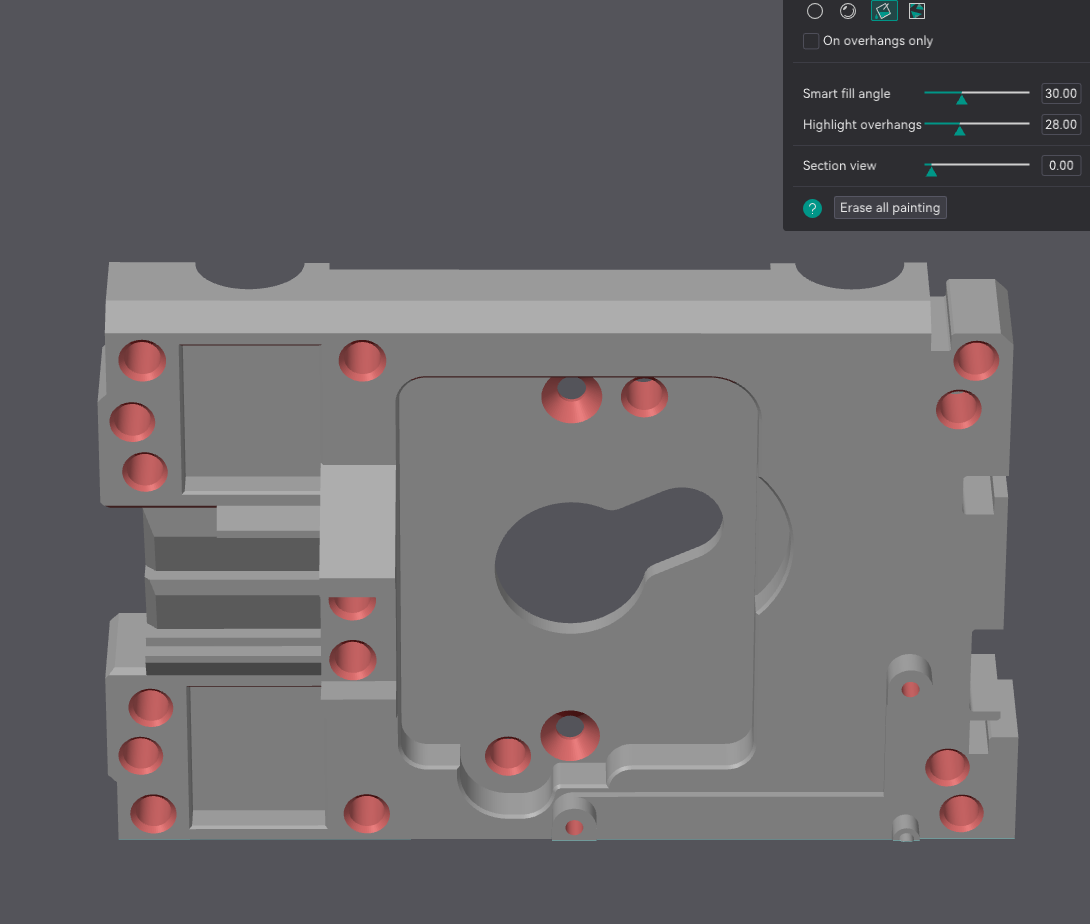 Custom Front Tool-Head Carrier Plate for Qidi Plus 4 by stew675 ...