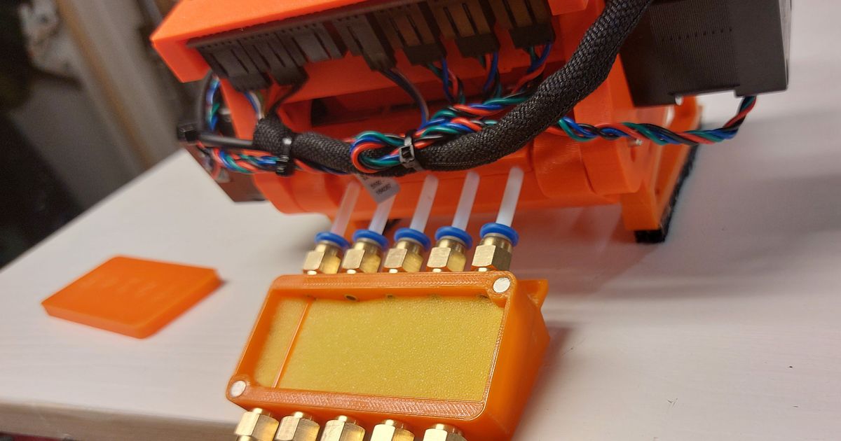 MMU 5x Filament Filter V2 por Michel | Descargar modelo STL gratuito ...